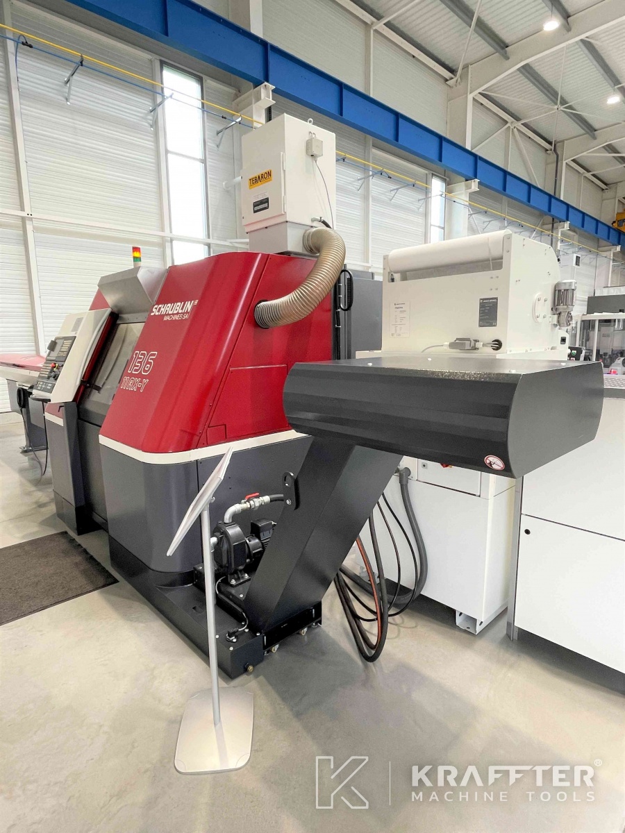 Tour CNC 7 axes d'occasion Schaublin 136 11AX-Y (24)