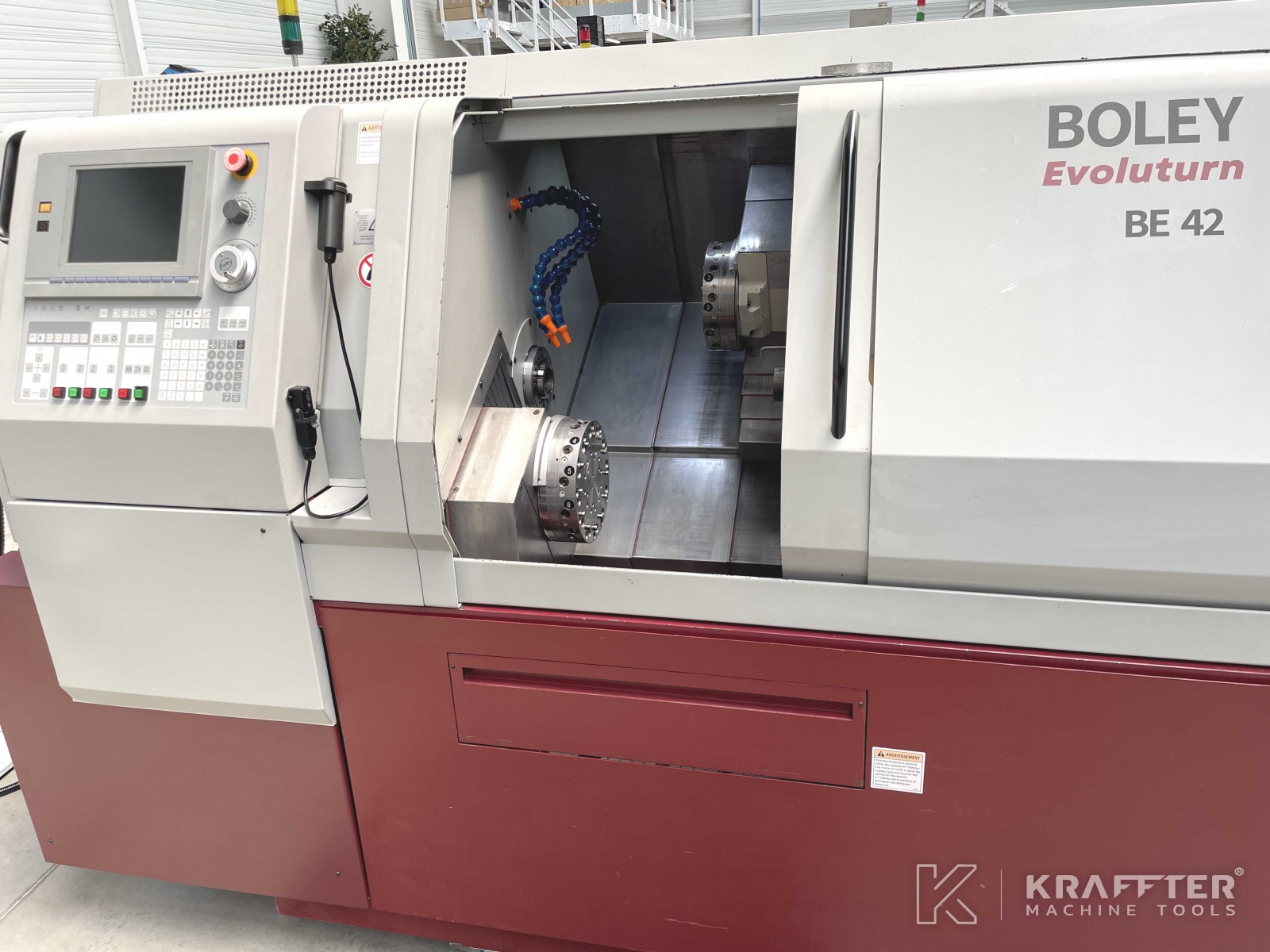 Boley BE42 Tour CNC bi-broche / bi-tourelle d'occasion (63)