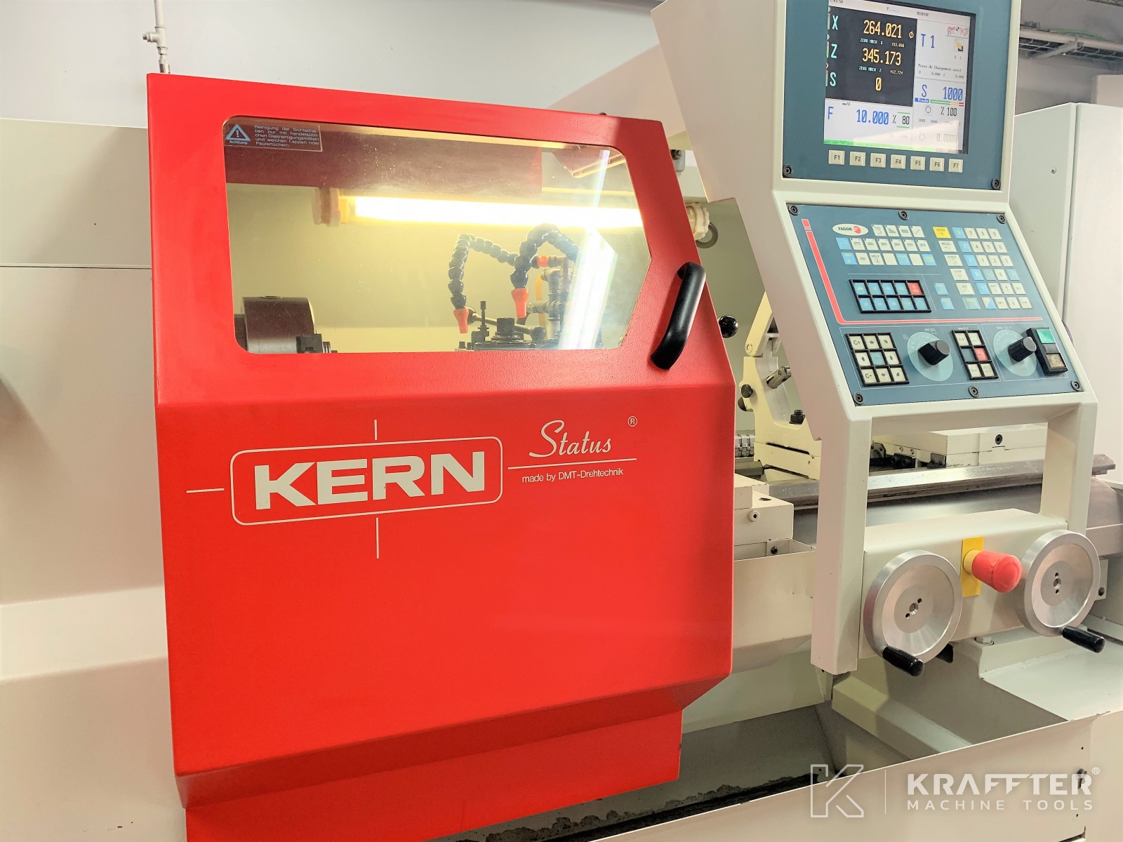 DMT - KERN Status Tour CNC par apprentissage (933) | Kraffter