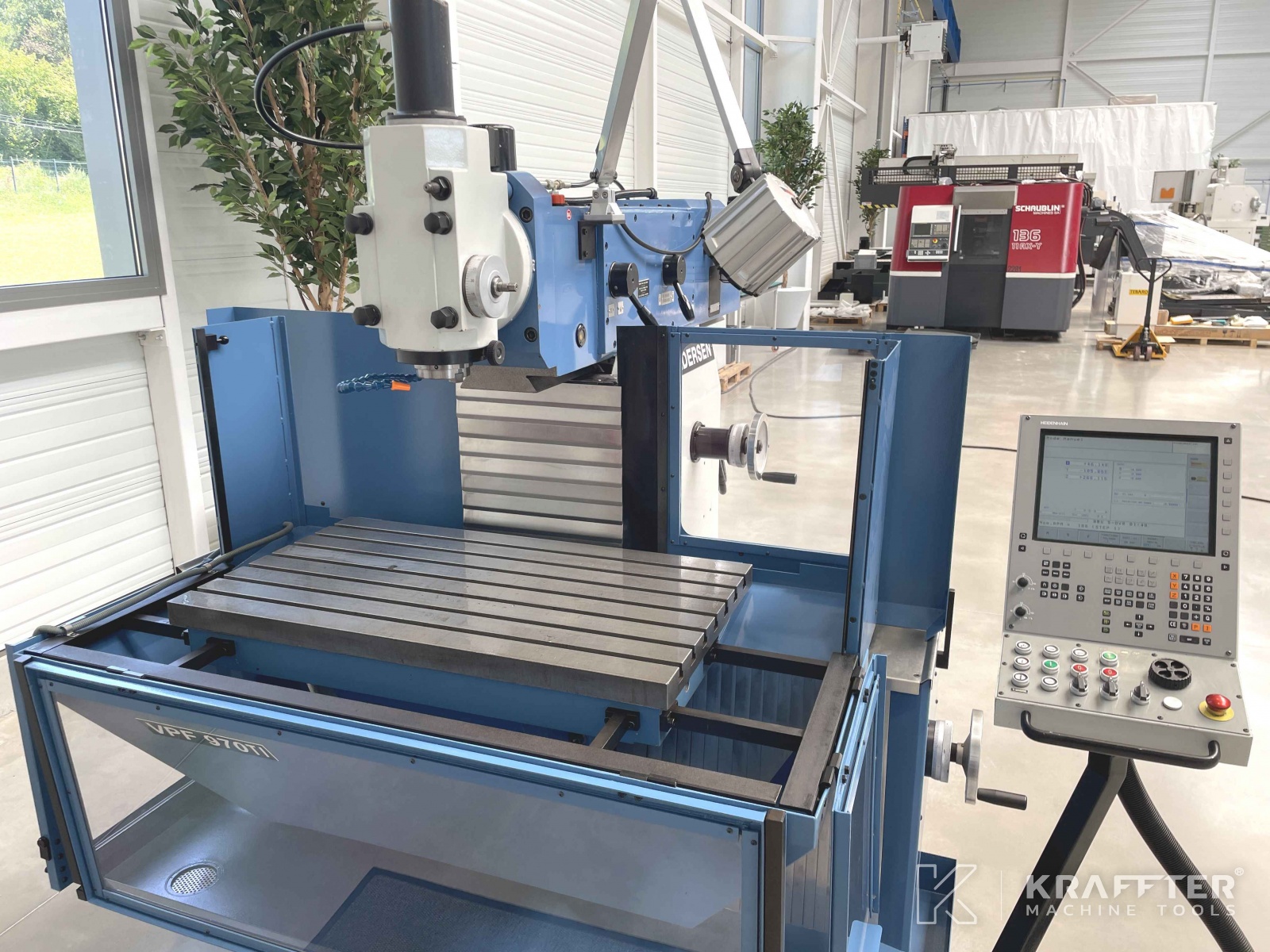 PEDERSEN VPF-970TI Fraiseuse CNC d'occasion (997) | Kraffter