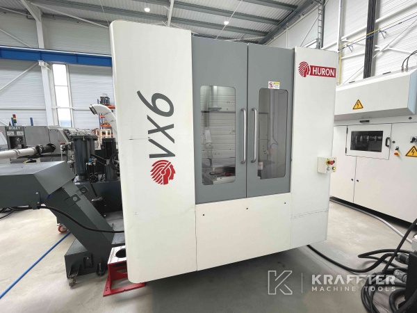Huron VX6 apc Centre d'usinage cnc 3 axes palettisés occasion (72)